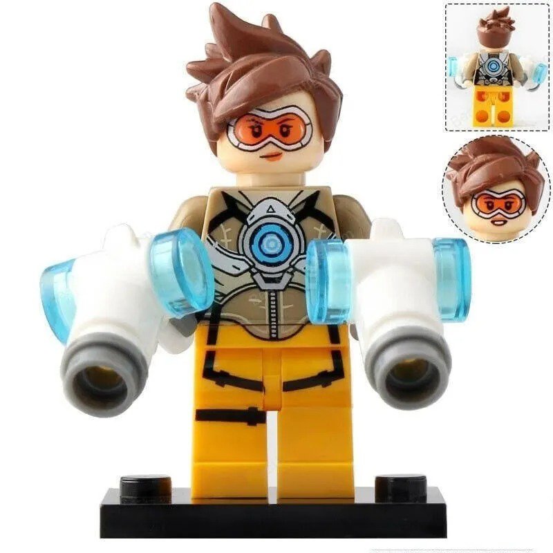 Tracer Heroes Overwatch Figure Minifigure Collection Toys