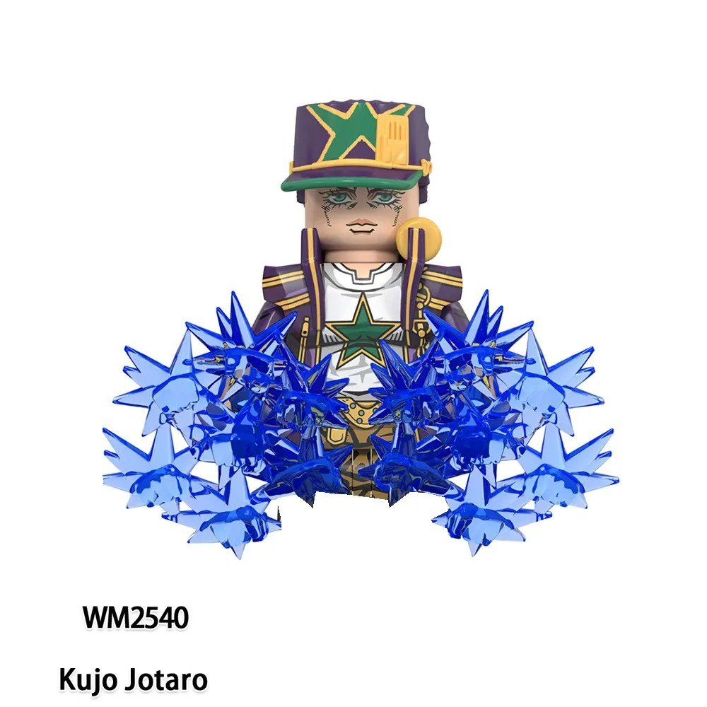 JoJo's Bizarre Adventure Mini Action Figures Blocks Toys for Kids ...