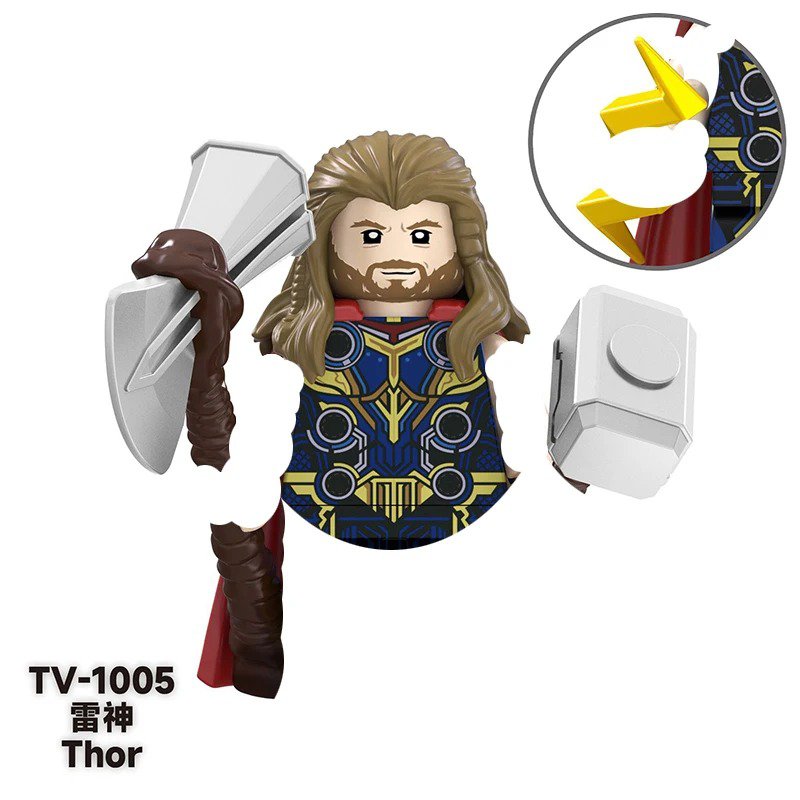 Marvel Legends Mini Action Figures - Building Blocks Toys for Party ...