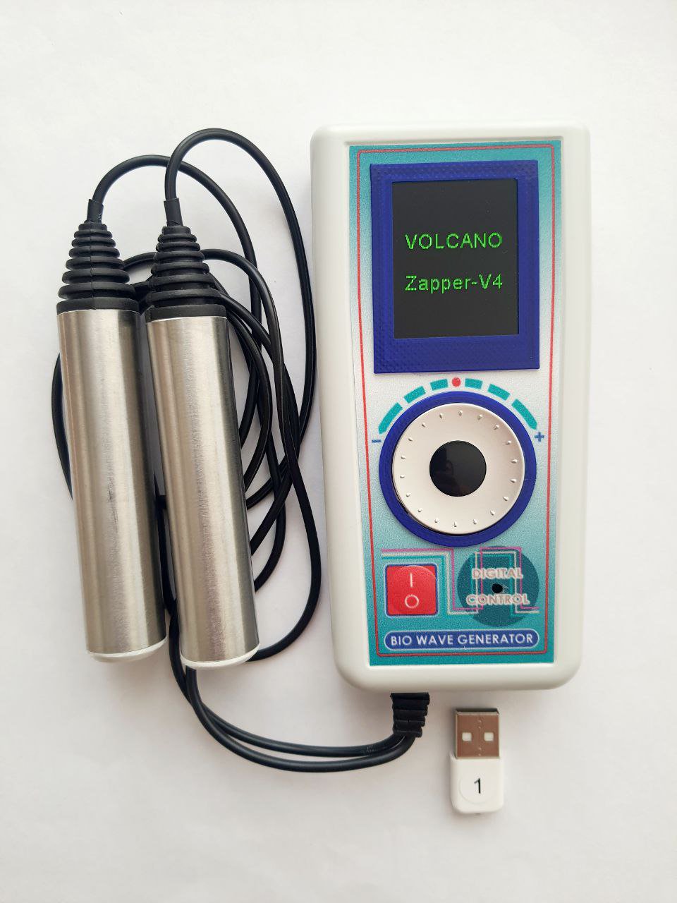 Zapper Volcano V4 by Hilda Clark + 12 cards and 120 body cleansing programs