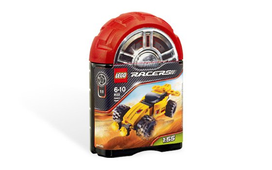 Lego Racers Desert Viper 8122 (2009) New! Sealed Set!