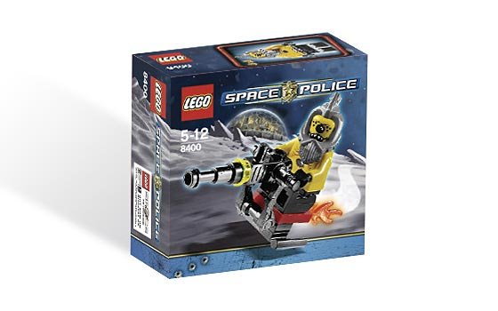Lego Police Space Speeder 8400 (2009) UFO New Factory Sealed Set!