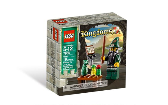 Lego Castle Kingdoms Wizard set 7955 (2010) New Factory Sealed Set!