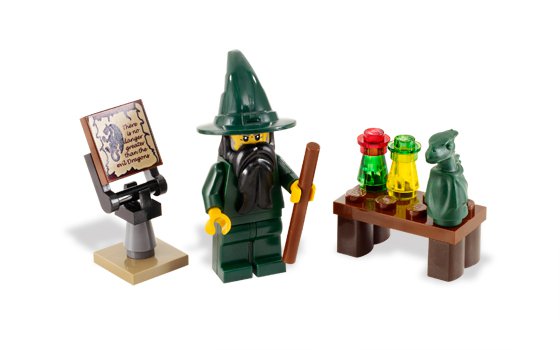 Lego Castle Kingdoms Wizard set 7955 (2010) New Factory Sealed Set!