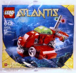 Lego Atlantis Neptune Microsub 20013 (2010) New! Sealed Set ...