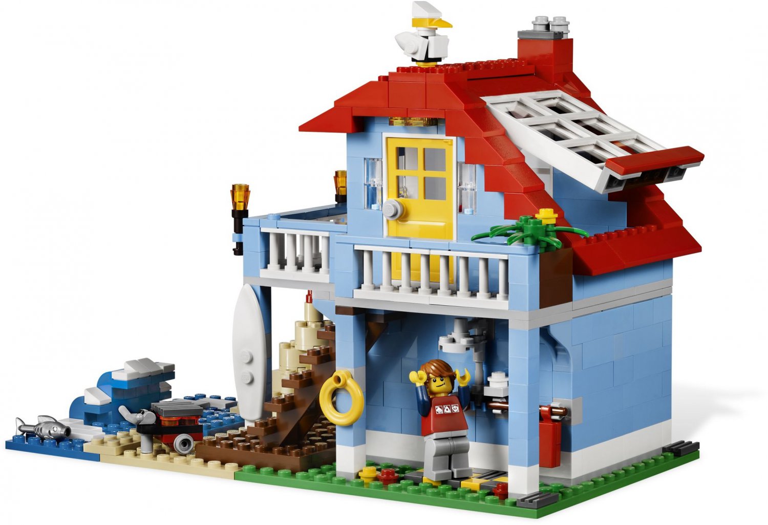 Lego Creator Seaside House 7346 (2012) New! Factory Sealed Set!