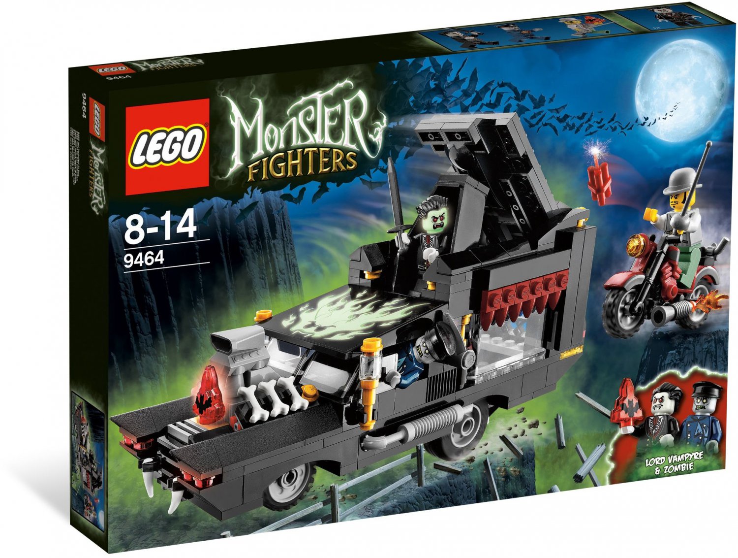 Lego Monster Fighters Vampyre Hearse 9464 (2012) New! Sealed!
