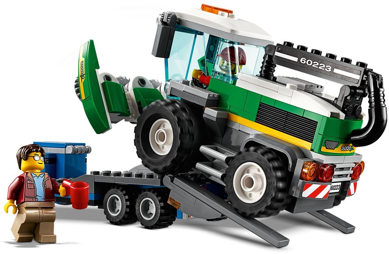 Lego City Harvester Transport 60223 (2019) New! Sealed! Farmer Farming