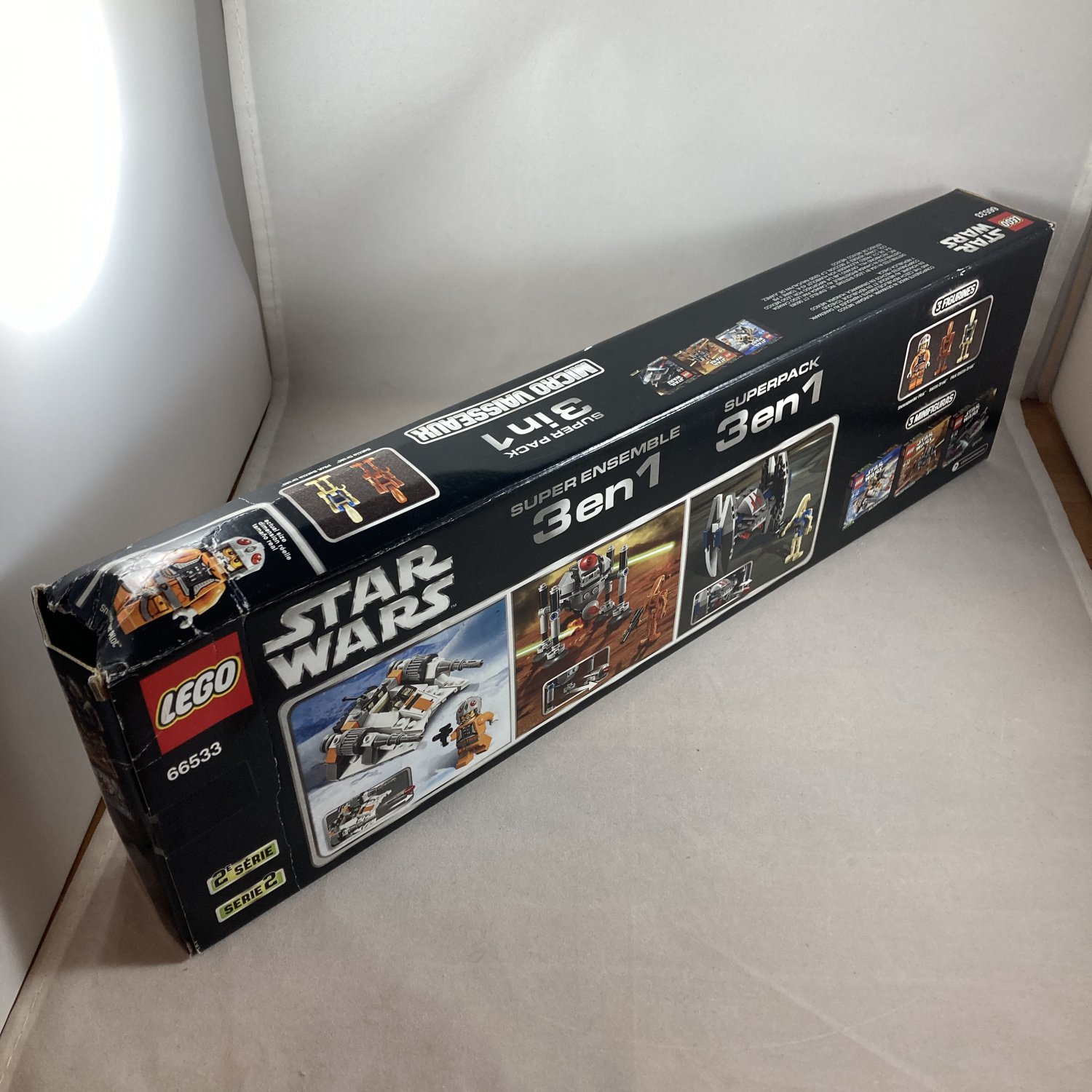 Lego 66533-1: Microfighter 3 in 1 Super Pack (2015) New set! Sealed ...