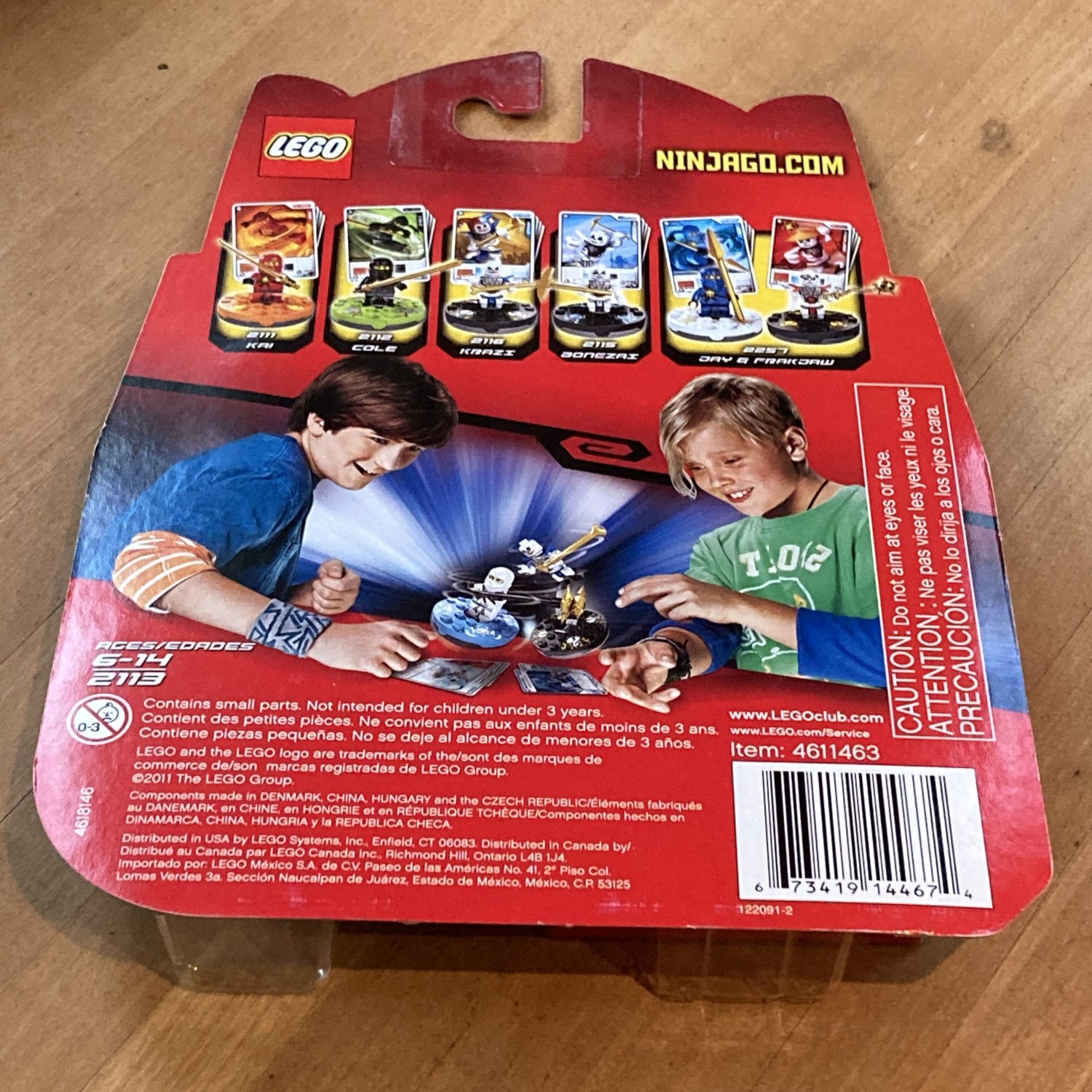 Lego Ninjago Zane Spinjitsu Master 2113 (2011) New in Package! Rarest!!