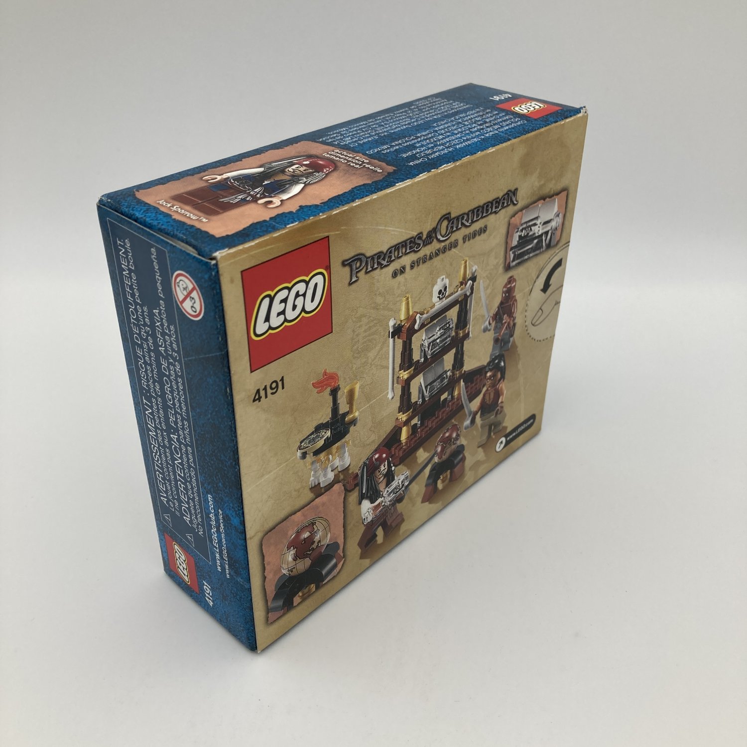 Lego Pirates of the Caribbean Captain's Cabin 4191 (2011) Sealed!