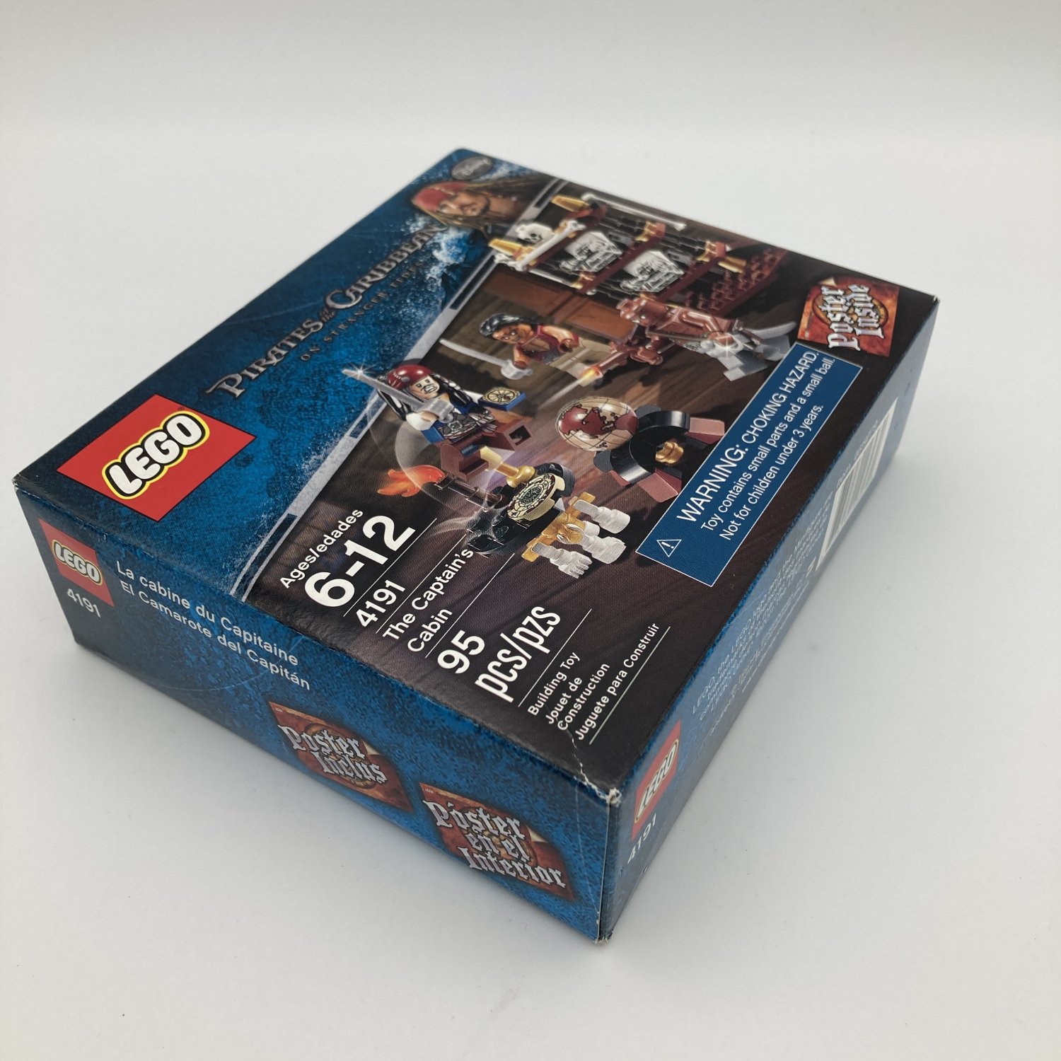 Lego Pirates of the Caribbean Captain's Cabin 4191 (2011) Sealed!