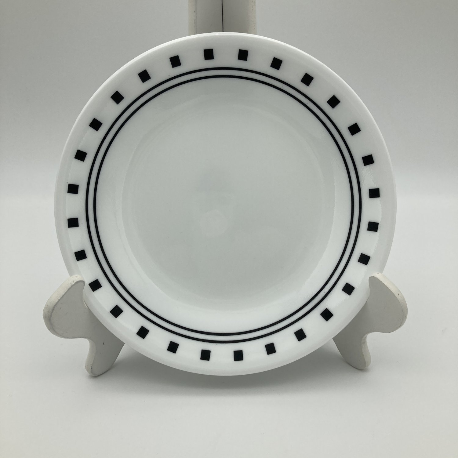 Corelle (2) City Block 6.75" Appetizer Plates EUC USA