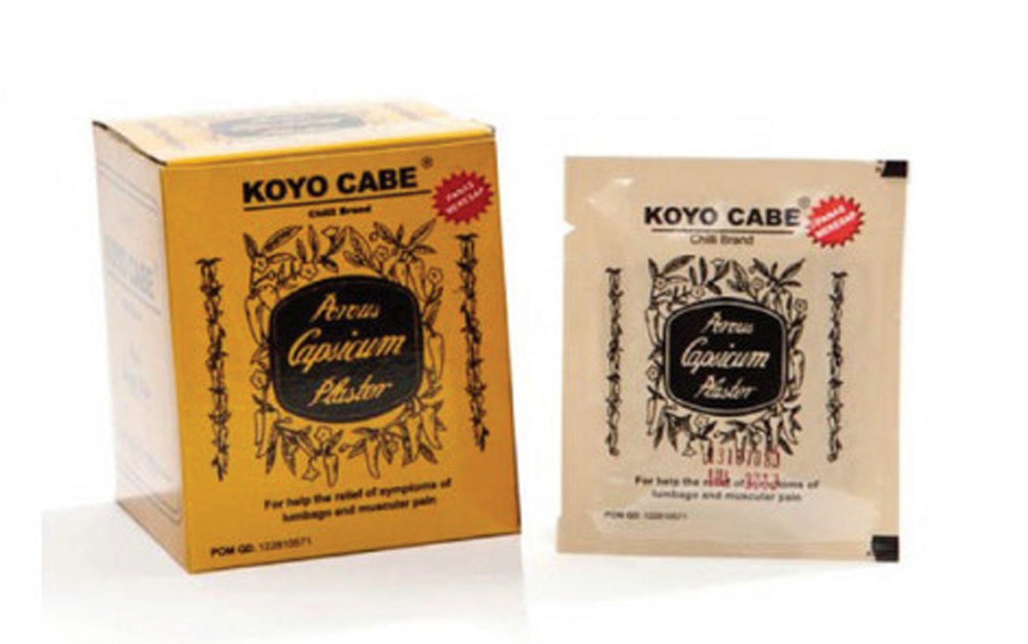 5 sachets Original Koyo cabe help relieve gout