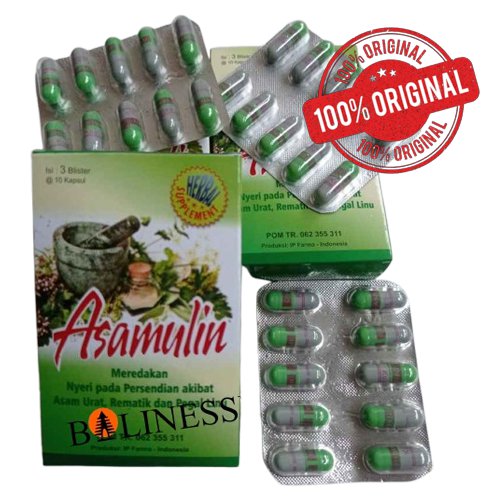 8 box ORIGINAL asamulin capsulle for Gout, cholestrol,Rheumatism,kneck ...