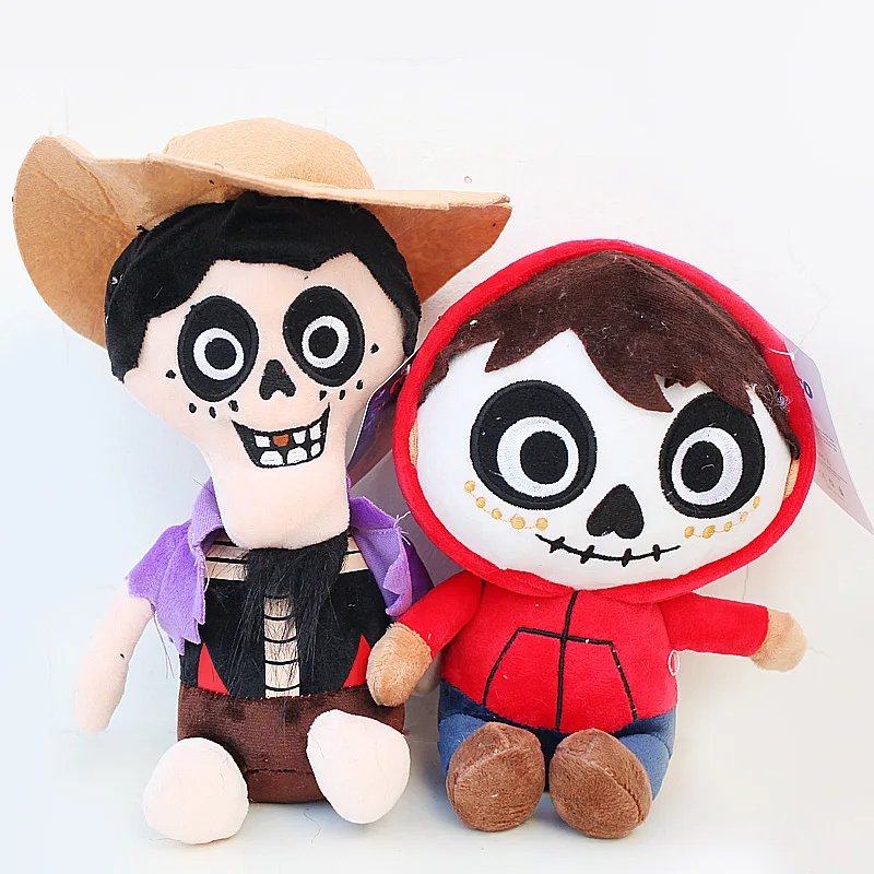 Movie COCO Pixar Character Plush Toys 20cm COCO Miguel Hector Plush ...