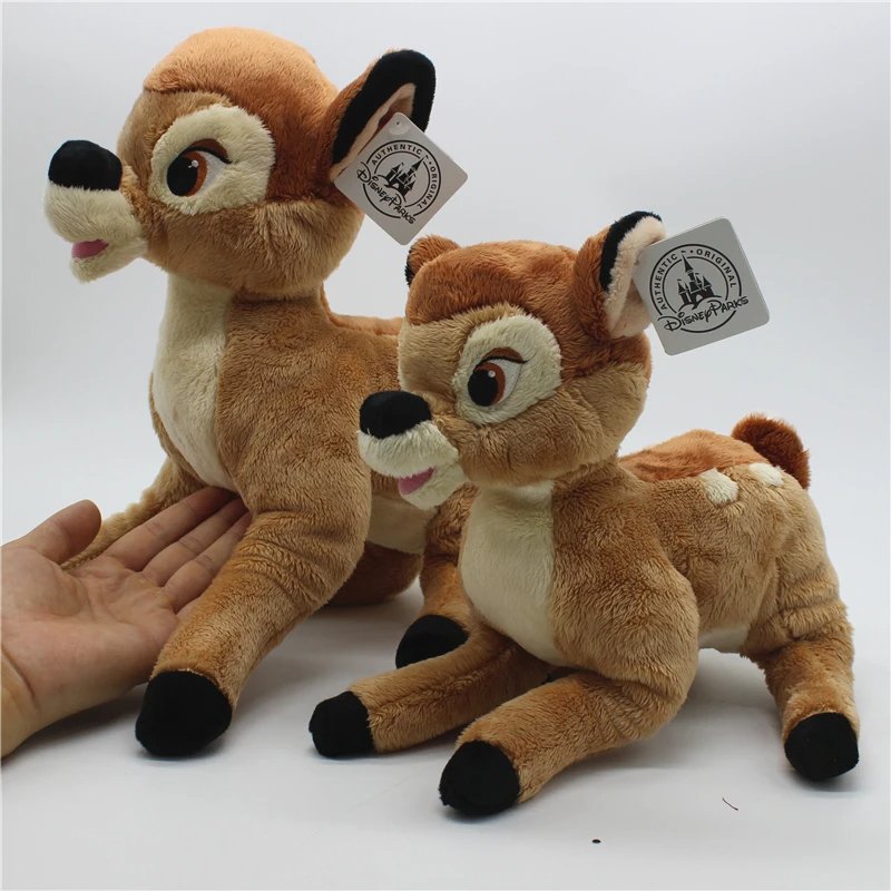 1piece Disney Movie Bambi Plush Doll Toys Disney Bambi Animal Stuffed ...