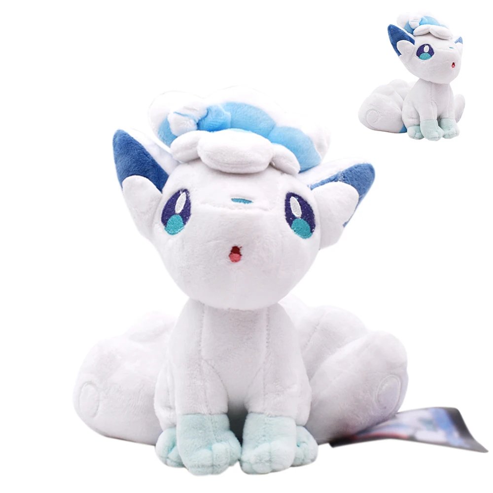 Pokemon Alolan Vulpix Plush Doll Soft Anime Animal Toy Cartoon Birthday ...