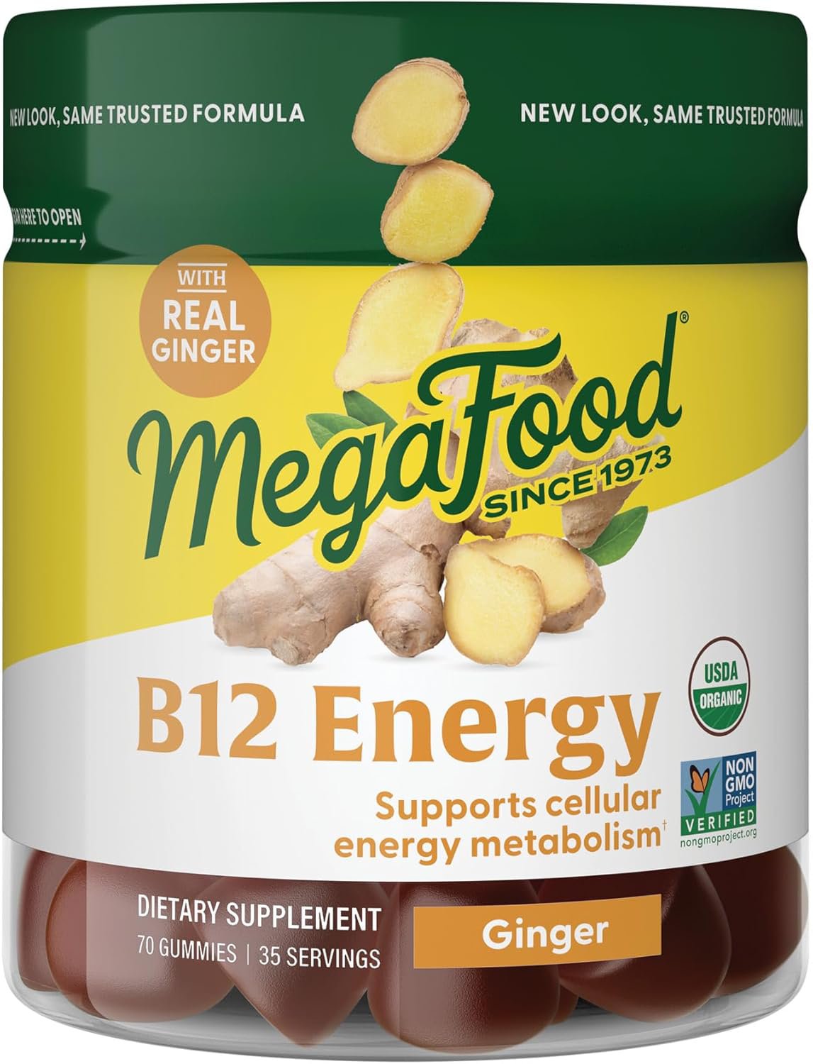 MegaFood Vitamin B12 Energy Gummies - Vegan - With Methyl B12 Vitamins ...