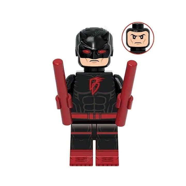 Daredevil Shadowland Marvel Superhero Minifigures Toys
