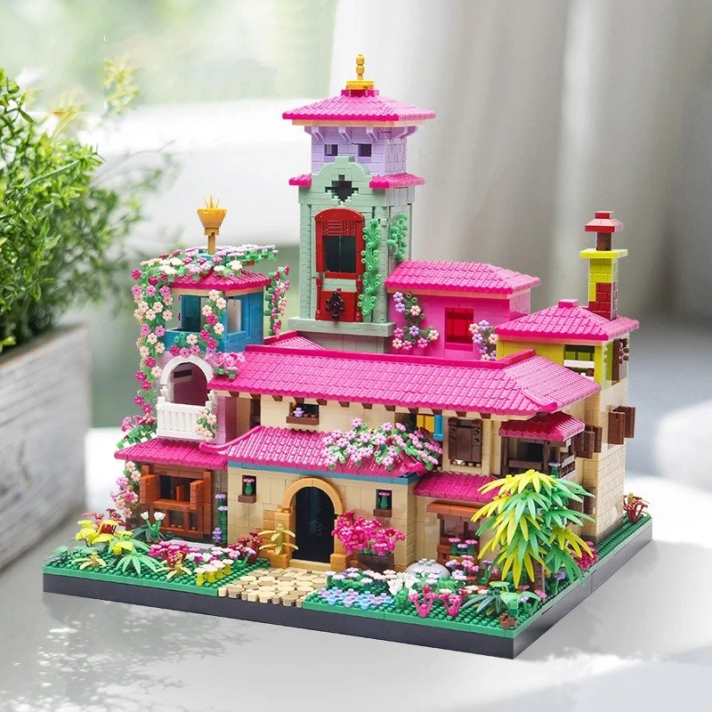Fairy Tale Block Magic House Model Building Bricks Figure Toy For Gift