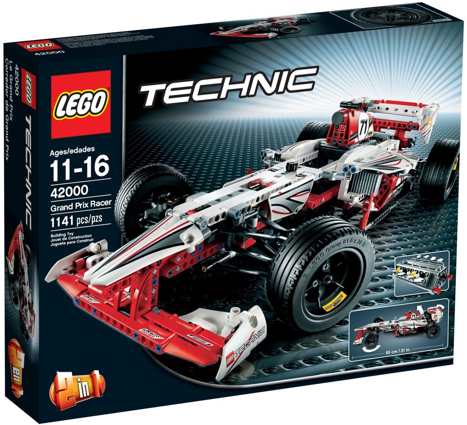 Lego Technic 42000 Grand Prix Racer