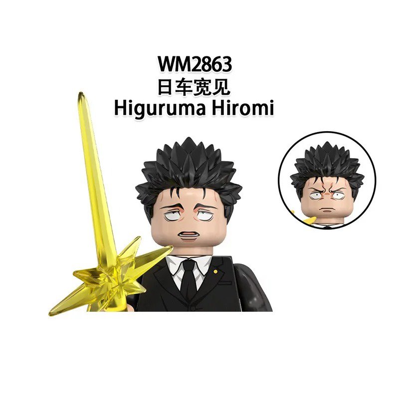 Itadori Yuji Jujutsu Kaisen Mini Action Figure Building Blocks WM2863