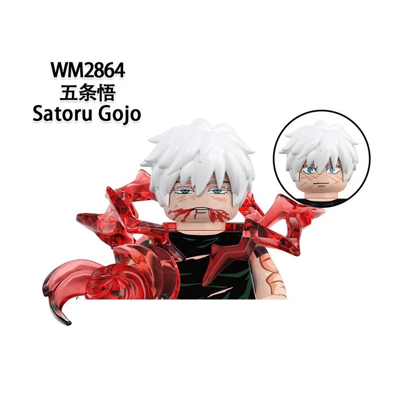 Itadori Yuji Jujutsu Kaisen Mini Action Figure Building Blocks WM2864