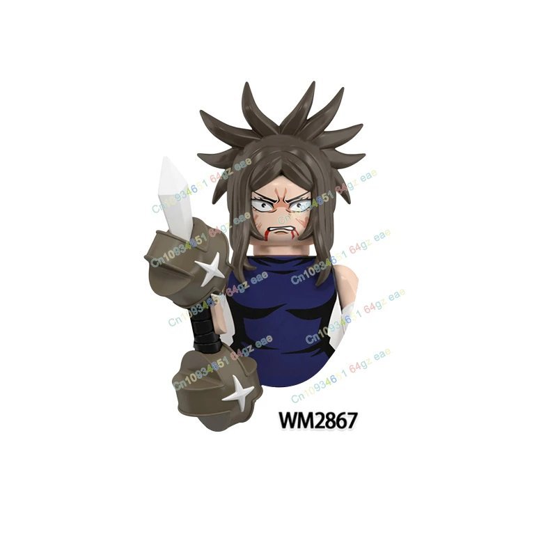 Anime Character Building Blocks DIY Action Figure Toys Surprise Gift B1