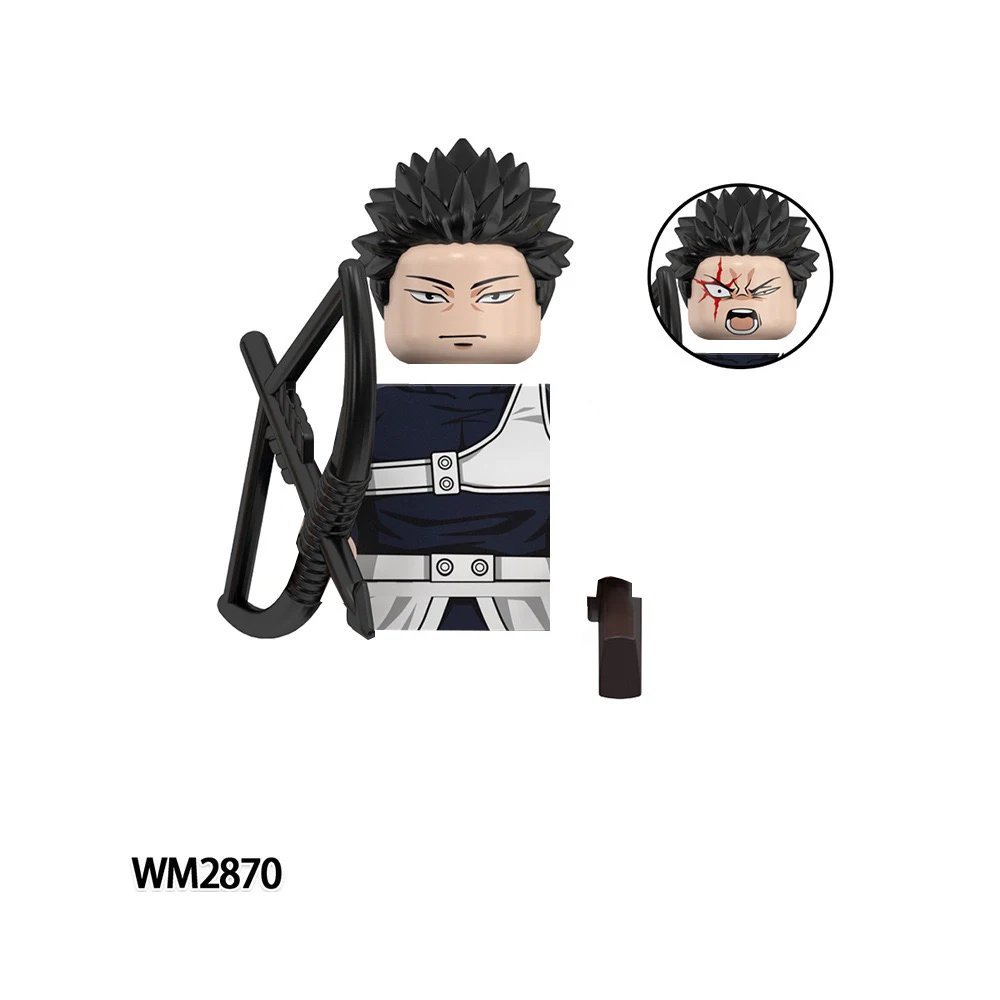 Anime Character Building Blocks DIY Action Figure Toys Surprise Gift B4