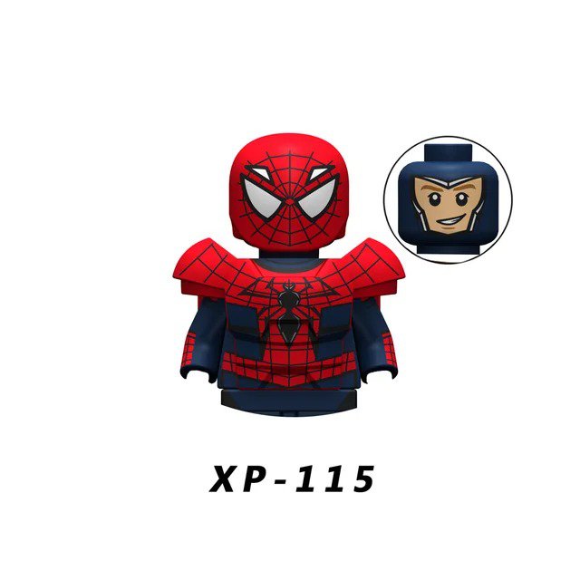 Spider-Man & Ghost Rider Mini Blocks – Marvel Toys for Kids and Gifts XP115