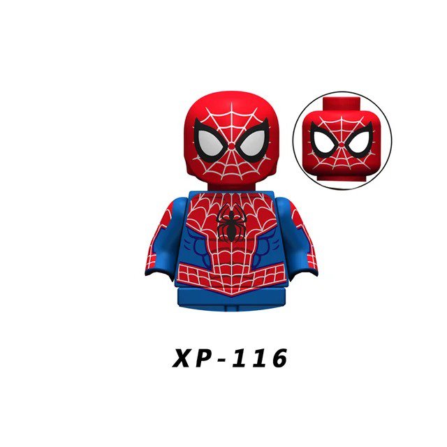 Spider-Man & Ghost Rider Mini Blocks – Marvel Toys for Kids and Gifts XP116