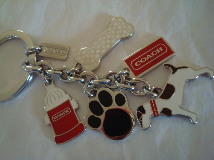 COACH Keychain, NEW, Collectible Authentic Coach Keychain