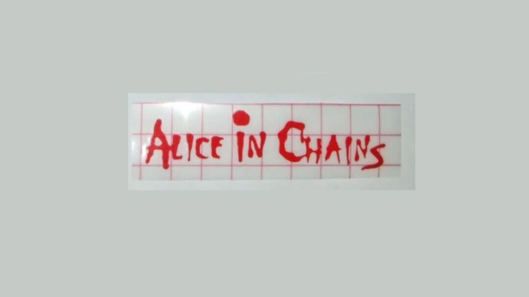 Alice in Chains Vinyl Decal, 90s Grunge, Bleed The Freak, Junkhead ...