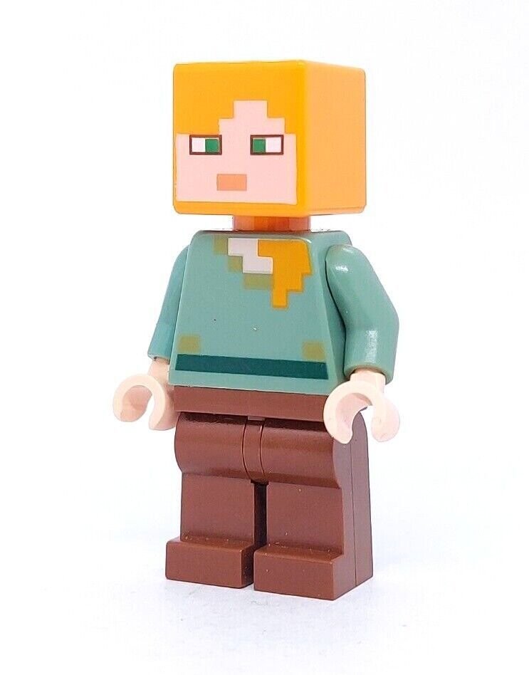 Minecraft Alex min017 (From 21121) Minifigure