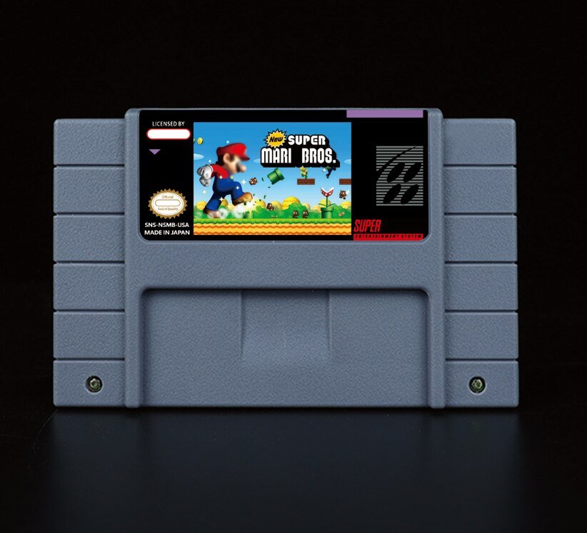 New Super Mario Bros FOR SUPER NINTENDO USA NTSC SNES