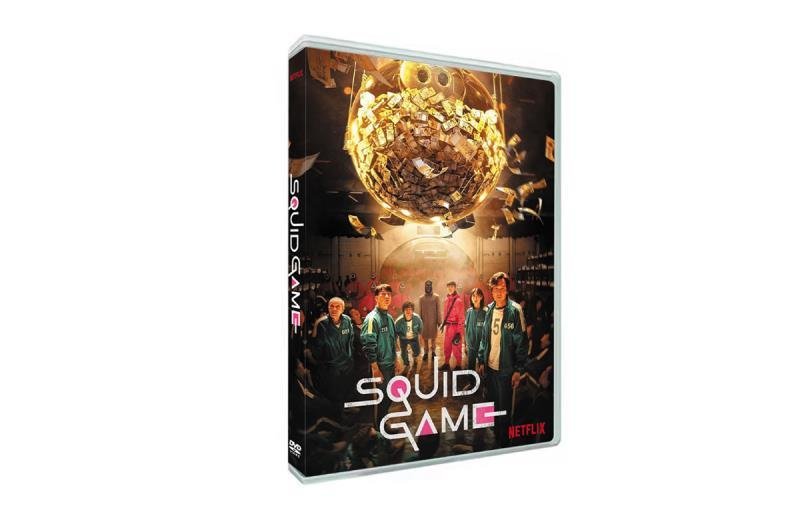 Squid Game (DVD 3 Disc) Free Shipping