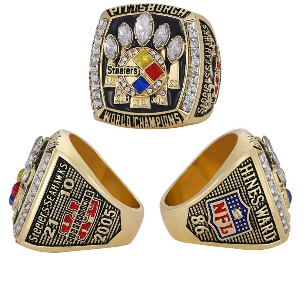 2005 NFL Pittsburgh Steel Championship Rings