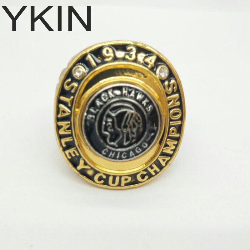 YKIN 1934 Heavyweight Boxing Champion Ring Elegant Men's Jewelry