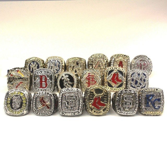 1998-2015 MLB World Series Baseball All Star Championship Ring Set 18