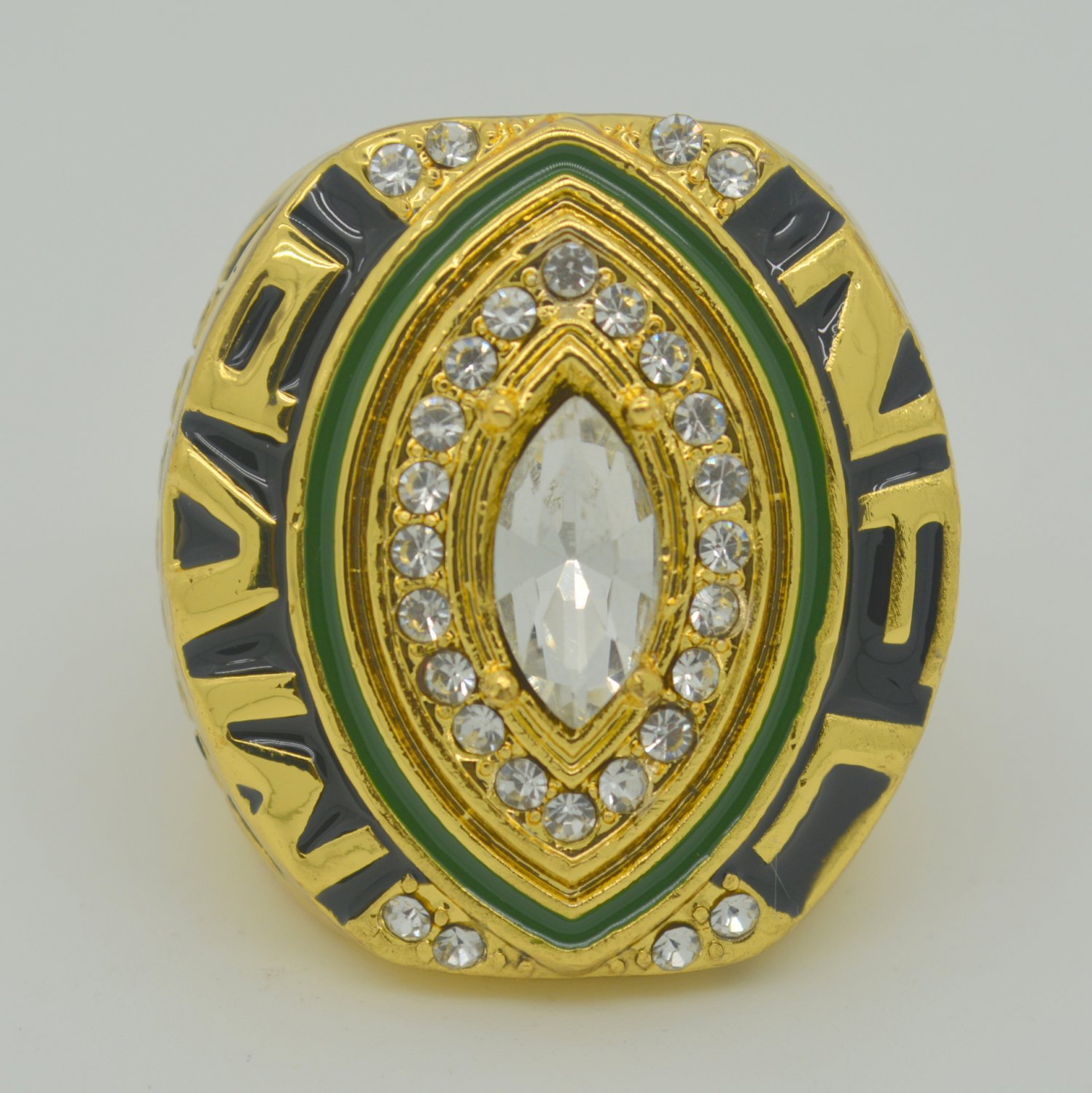 1965 Green Bay Packers NFL Super Bowl Ring Men's Alloy Football
