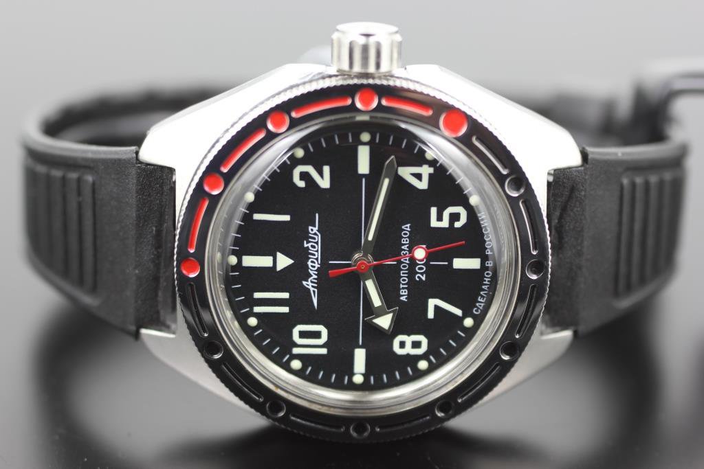 Vostok Amphibia Sniper military diving watch TOP!