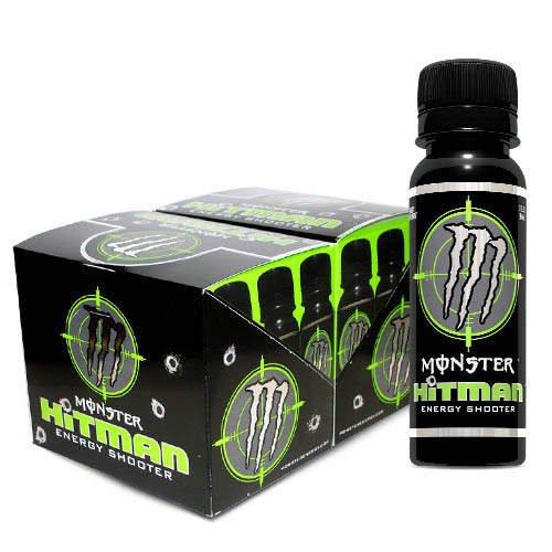 Monster Hitman Energy Shooter - 24 ct - 3 oz each