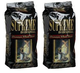 Supreme By Bustelo, Premiun Whole Bean, Espresso, 16-Ounce Bags 2 pack