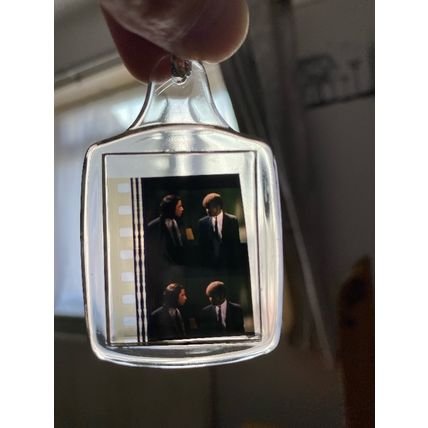 Travolta Pulp Fiction movie Film Cell keyring keychain memorabilia ...