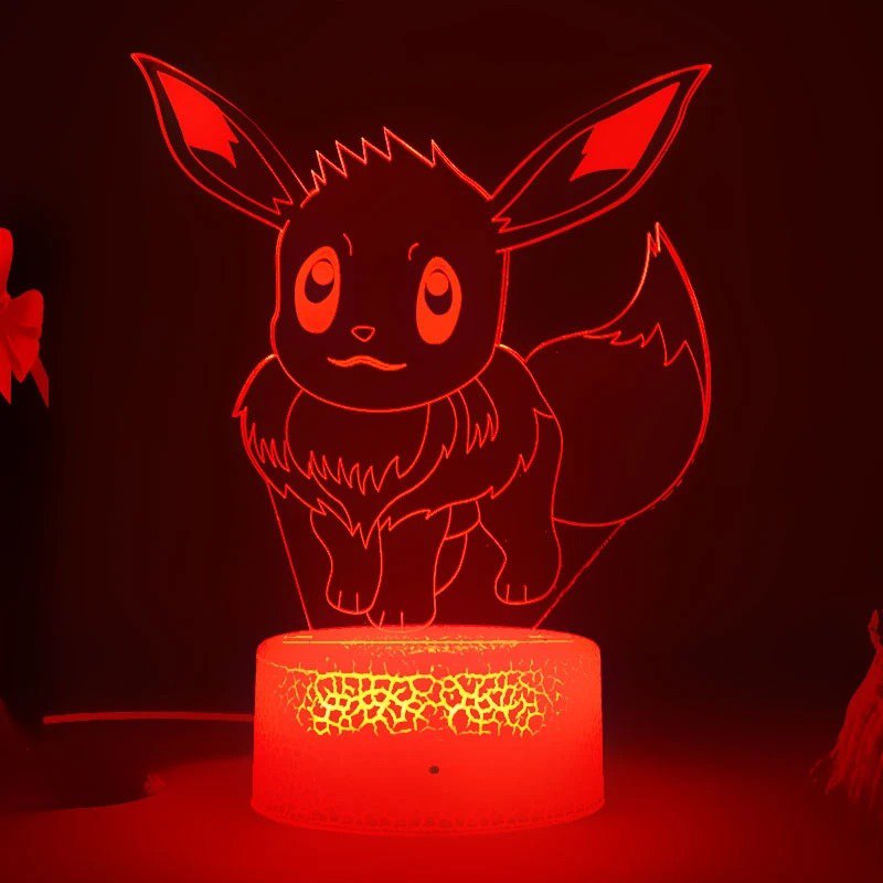 Pokemon Gengar Haunter Gastly 3D Lamp Anime LED Night Light USB -light ...