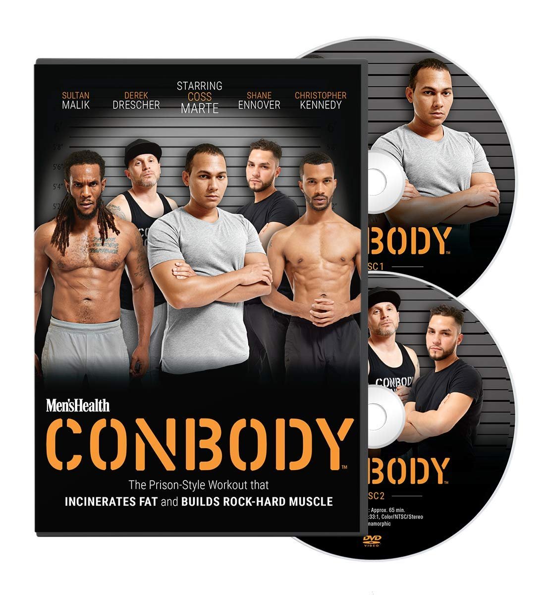 MEN'S HEALTH CONBODY. The Prison Style Bodyweight Workout (2 DVD's)