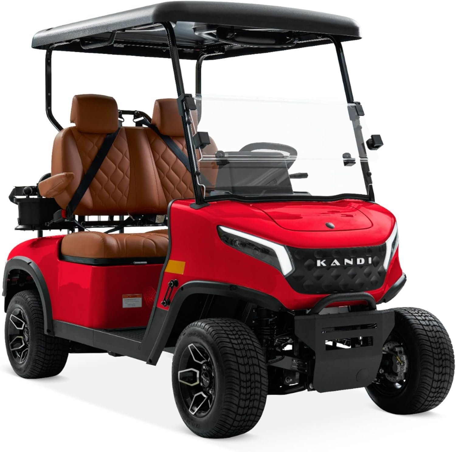 Kandi America goat 2P Electric Golf Cart with 5,000W Motor, 48V Lithium ...
