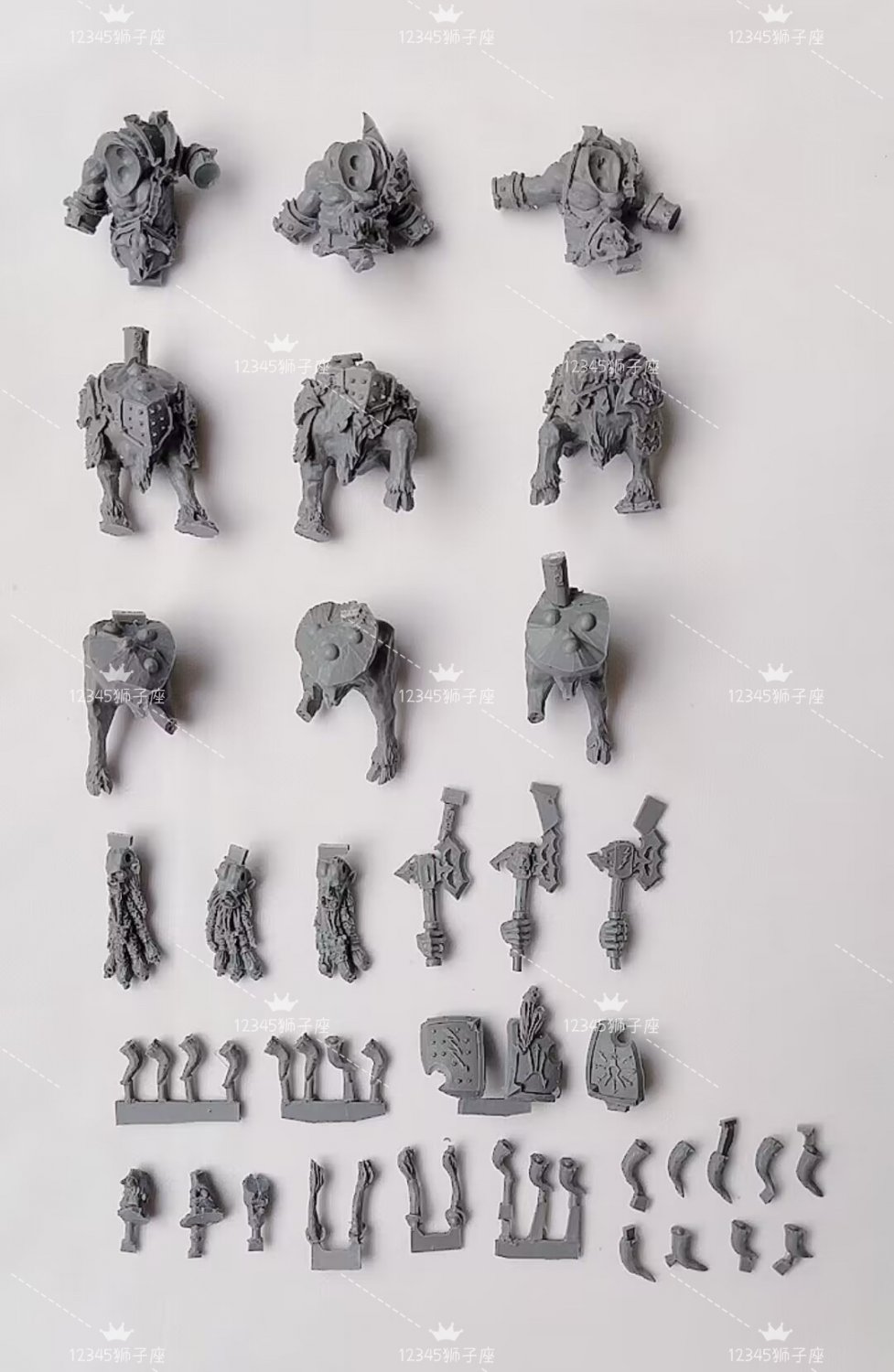 CHAOS DWARF BULL CENTAUR RENDERS YY-F177