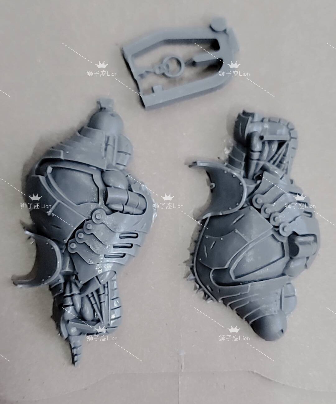 Body of World Eaters Lord on Juggernaut Lord Invocatus YY-K1168-1